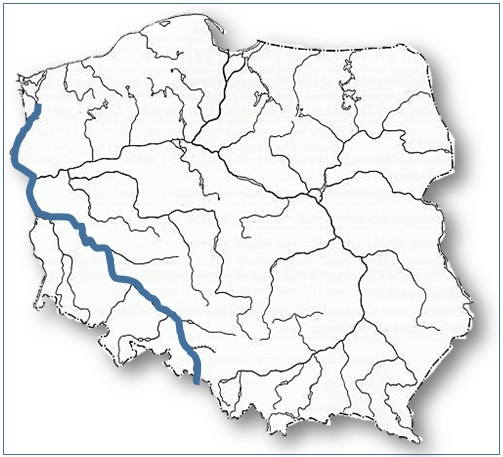 Level 5 Rzeki Polski Mapa Polski Memrise
