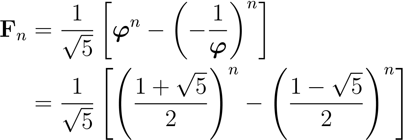 Deriving And Understanding Binets Formula For The Fibonacci Sequence Images