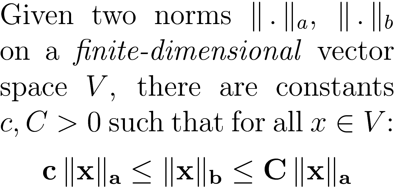 Level 6 - Norms - Numerical Analysis (Introduction) - Memrise Level 6 - Norms - Numerical Analysis (Introduction) - Memrise